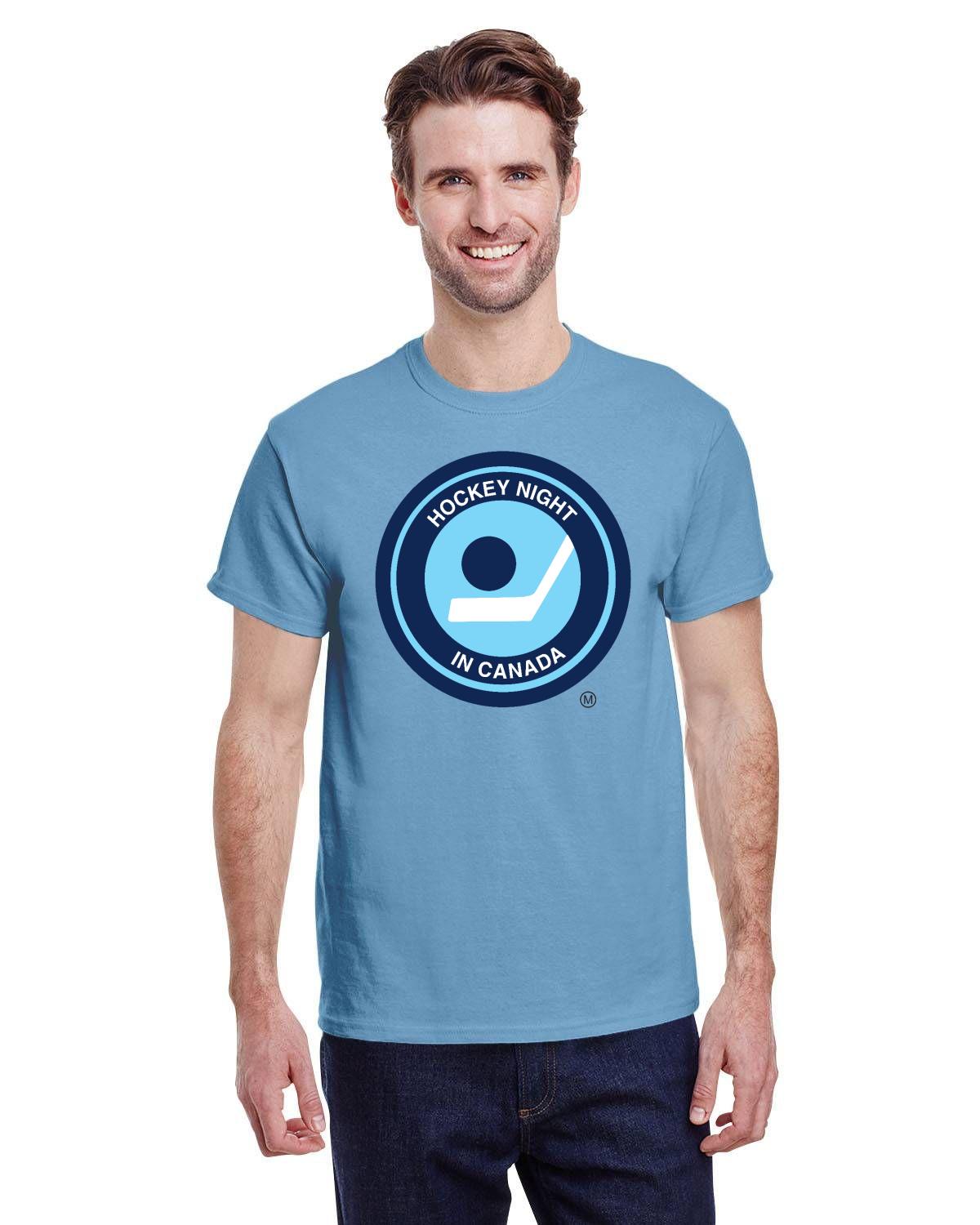 Hockey Night In Canada Retro Logo T-Shirt, HNIC - Licensed CBC Apparel ...